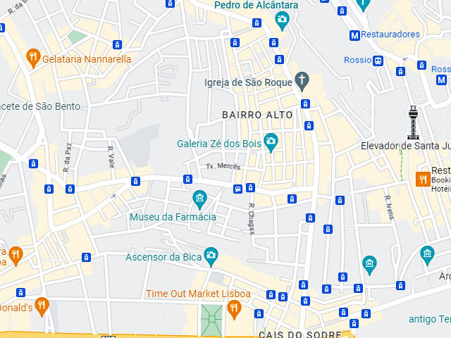 Mapas da Freguesia da Misericórdia Lisboa Misericórdia Freguesia de ...